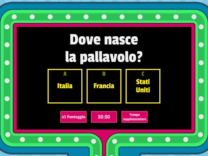 La Pallavolo - Gameshow quiz