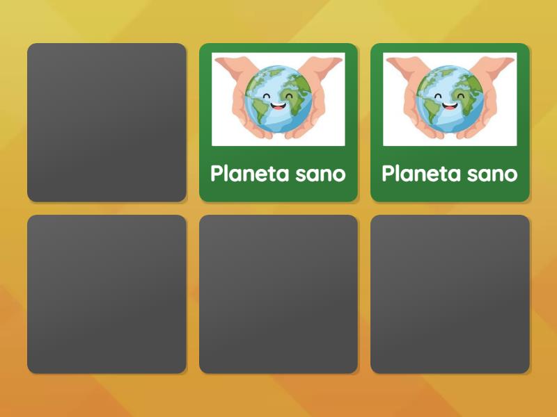 Acciones hacia el medio ambiente - Matching pairs