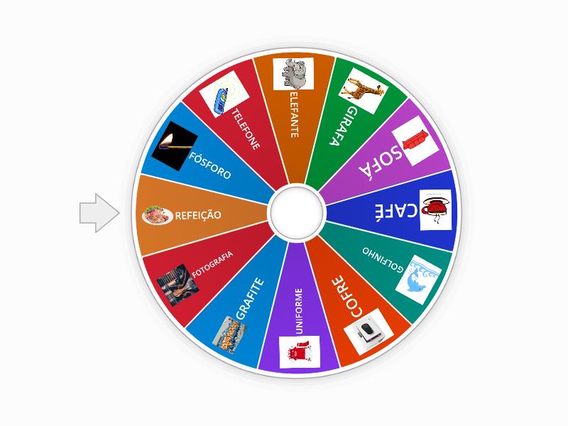 Fonema /f/ - medial - Spin the wheel