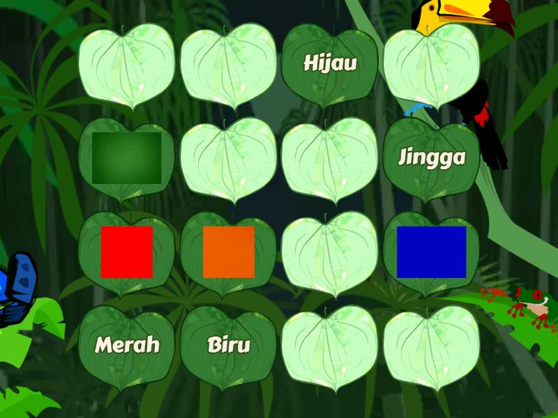 Jenis Warna - Matching pairs