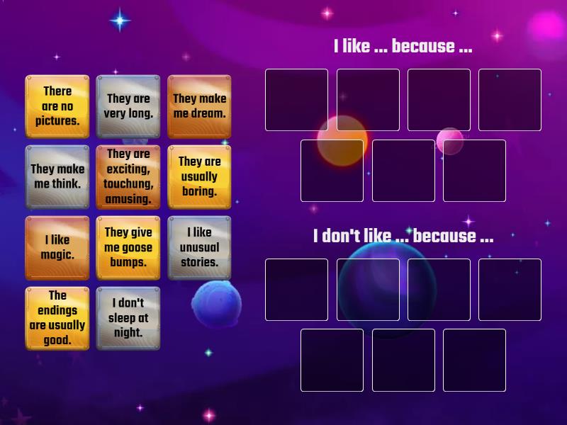 Form 6 Unit 8 Lesson 3 - Group sort