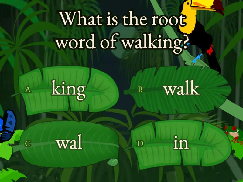 Root Words - Quiz