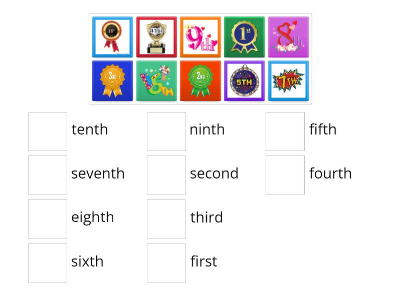 F&F-2 Unit 1.3 Numerals - Match up