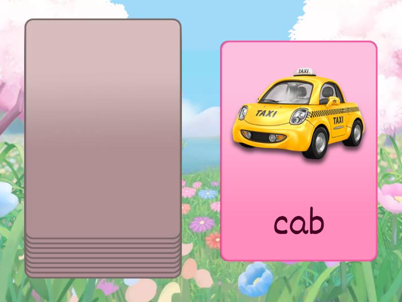 read and find Aa - Speaking cards