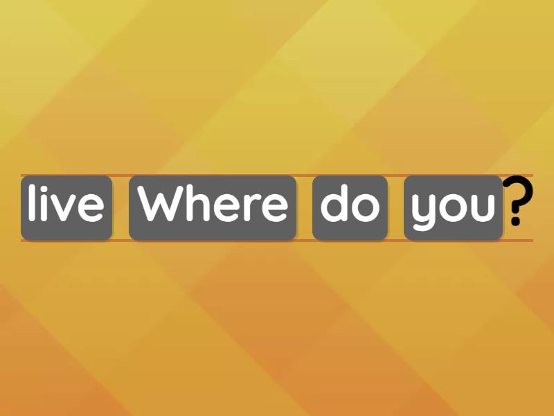 2B Ch3 Key Structures - Unjumble