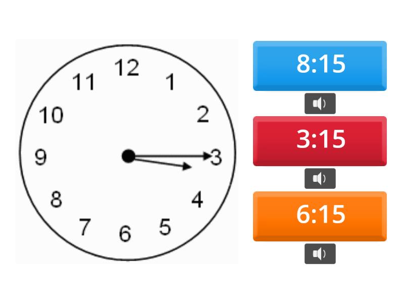Clocks 15 (digital) - Quiz