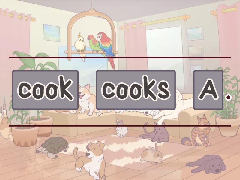 What does she do? - Unjumble