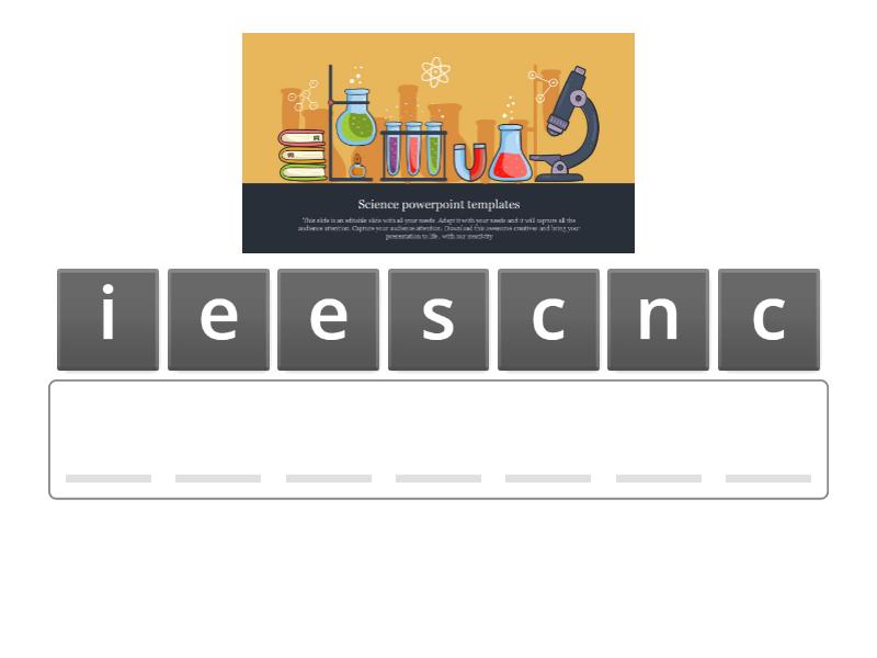 4th grade 6 th unit fun with science - Anagram