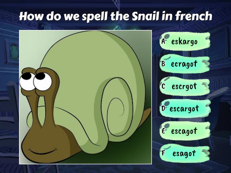 French spelling - Quiz