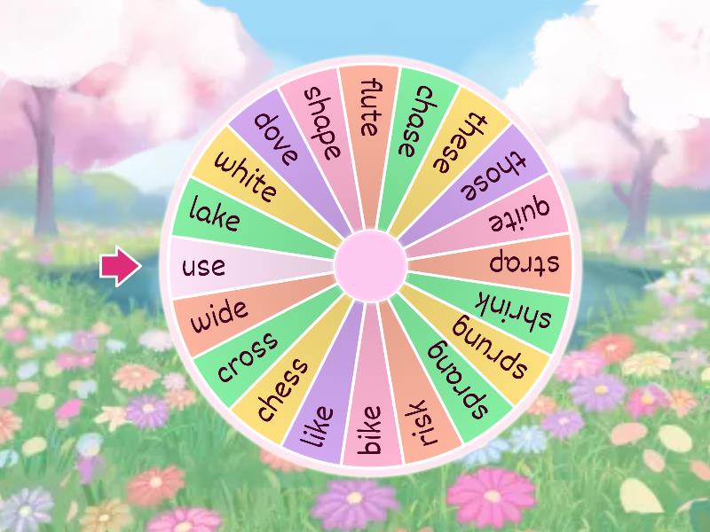 vce/ ccvcc - Spin the wheel