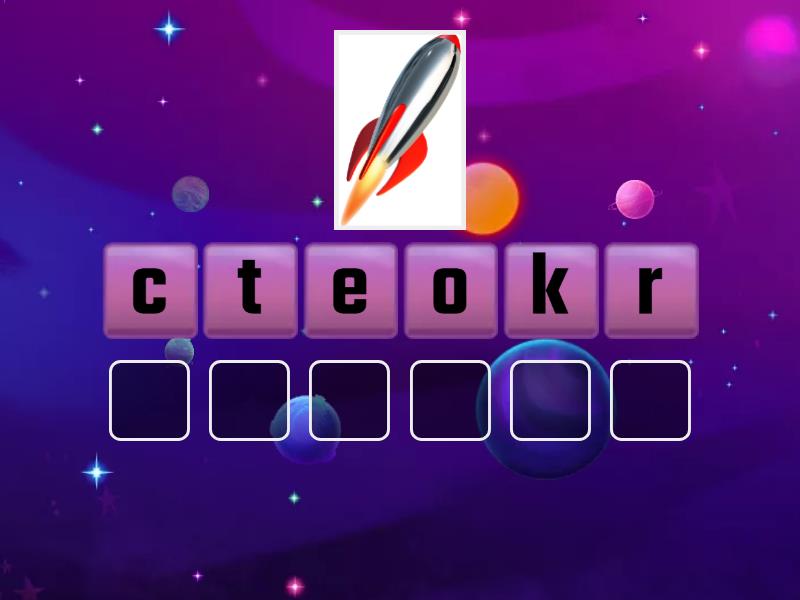 Space words - Anagram