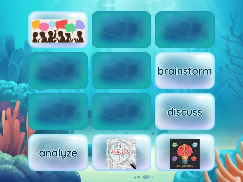 5° Study verbs T1 - Matching pairs