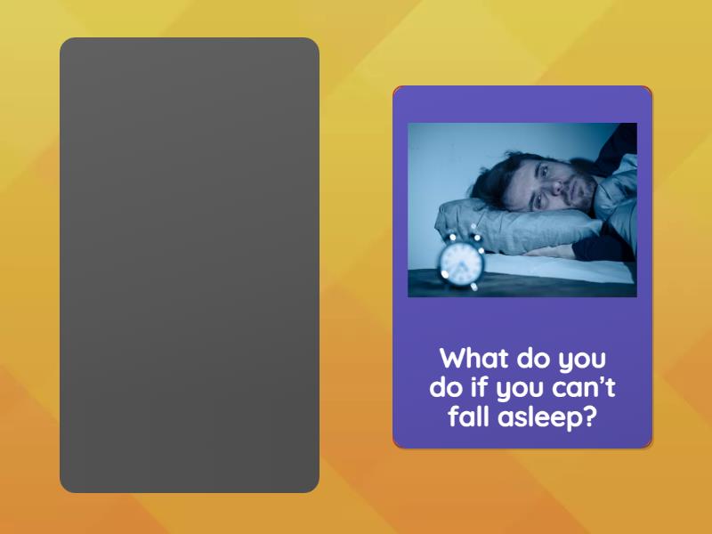 EF B2, Zero & First Conditional (Speaking) - Speaking cards