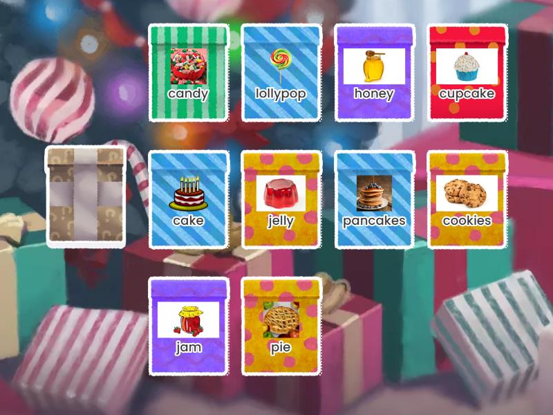 Sweets - Speaking cards