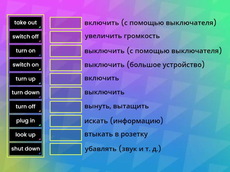 Prepare B1 level 4 - Unit 15 PHRASAL VERBS: TECHNOLOGY - Match up