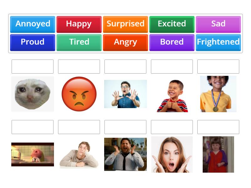 Emotions - Match up