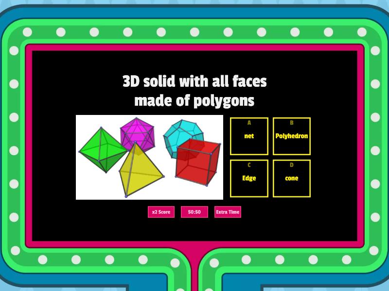 3D Vocabulary - Gameshow quiz