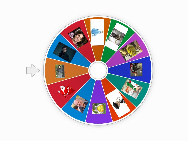 Characters - Spin the wheel