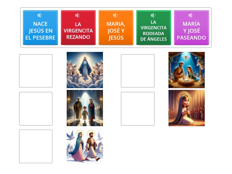 LA VIRGEN MARÍA - Match up