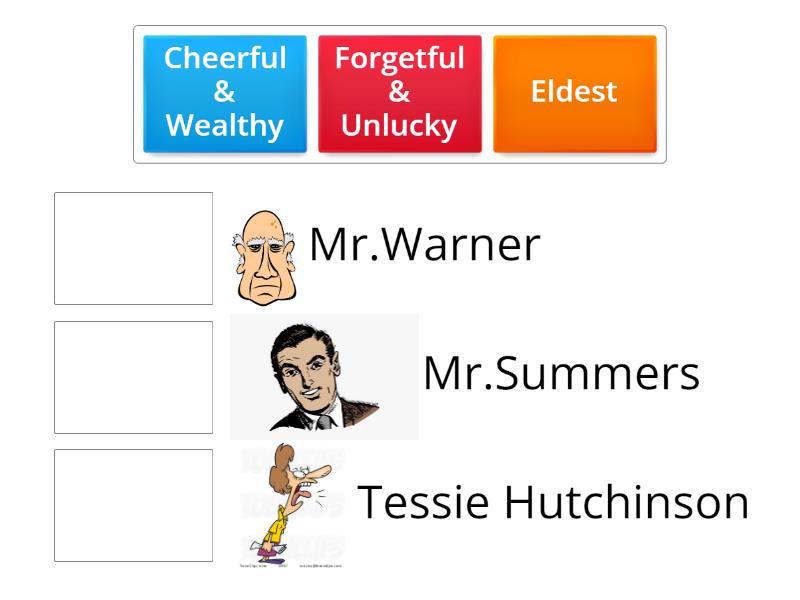 Matching characters with appropriate adjectives - Une las parejas