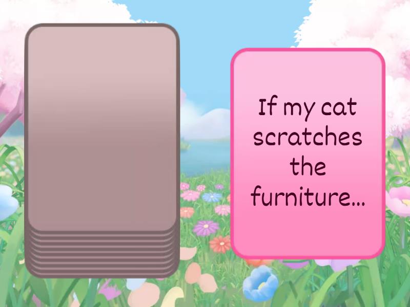 First conditional - Speaking cards