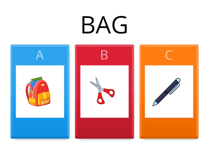 SCHOOL OBJECTS - Quiz