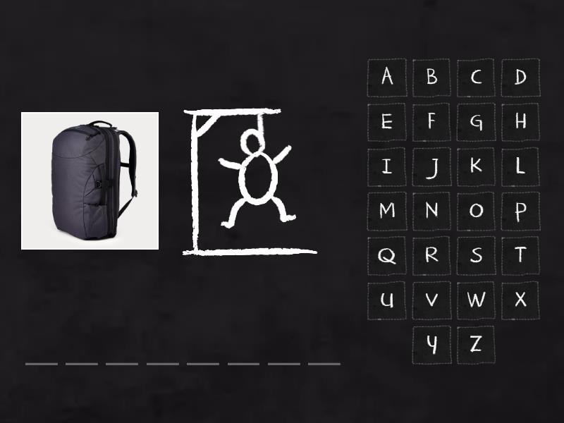 Roadmap A1 unit 2b (everyday things) - Угадай буквы