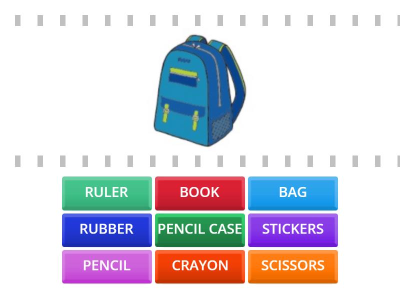 School objects Revision! - Find the match