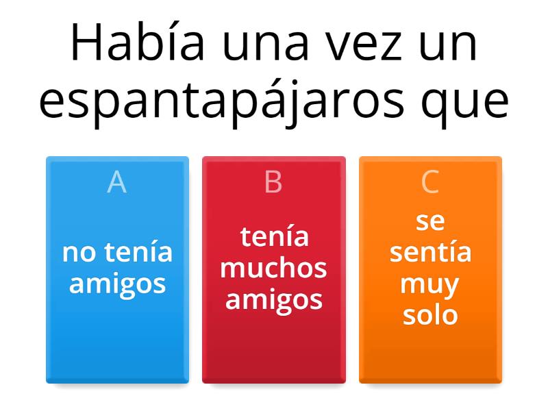 La leyenda del espantapájaros - Quiz