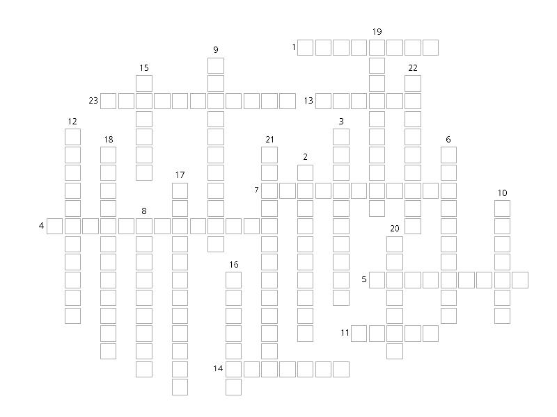 To Kill a Mockingbird Vocabulary Ch. 1-11 - Crossword