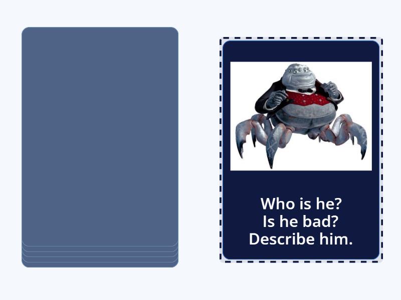 Monsters Inc. Pages 4, 5, 6 and 7 - Cartas al azar