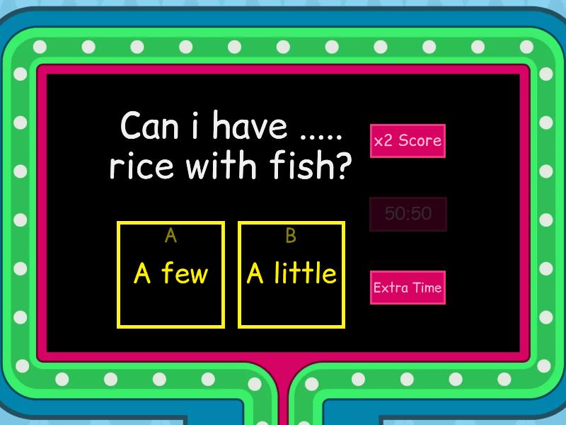 quantifiers - Gameshow quiz