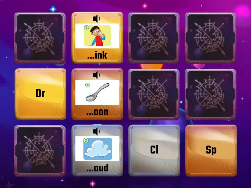 FF3, Unit 1, lesson 4 - phonics. - Matching pairs