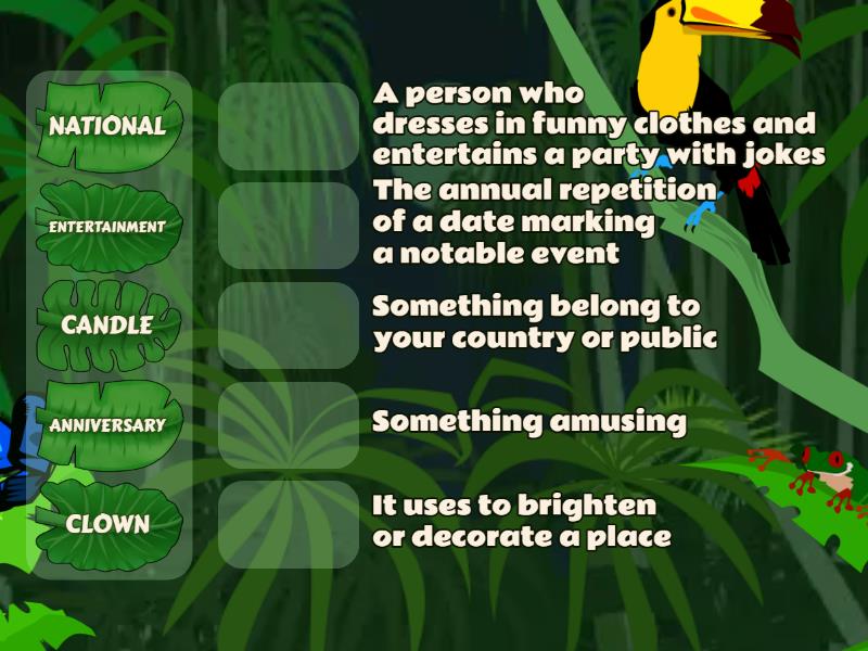 Celebration Matching - Match up