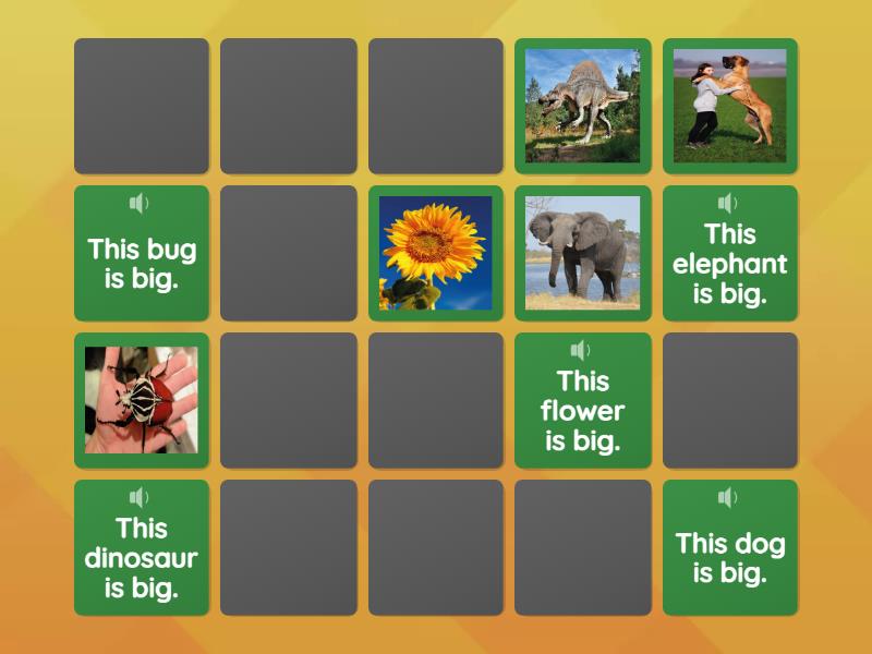 Big - Matching pairs