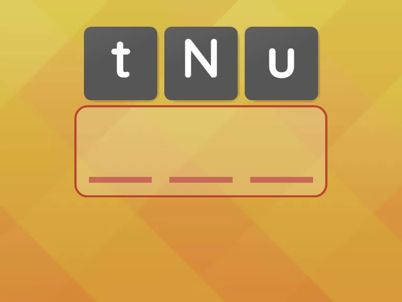 Sight word - Anagram