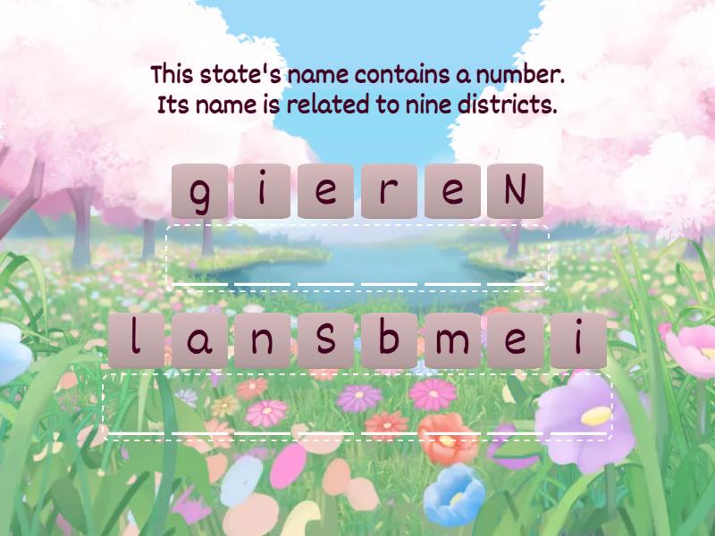 "Guess the Name in the Malaysian Flag" - Anagrama