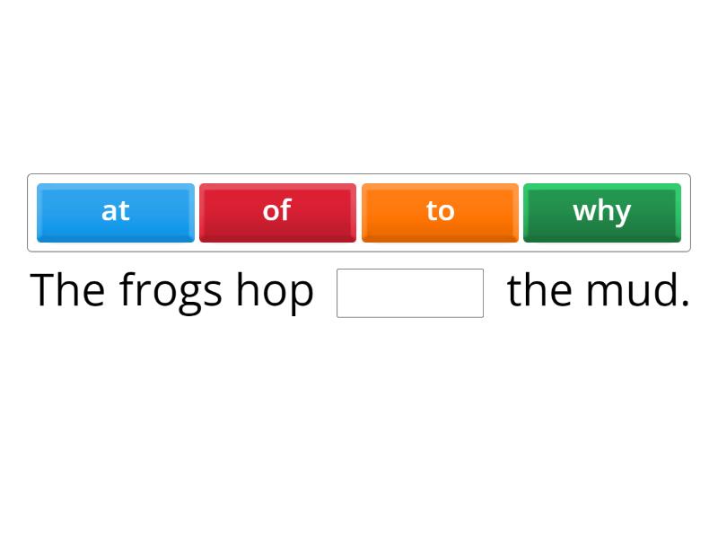 Tricky Word U9 Sentences - Complete the sentence