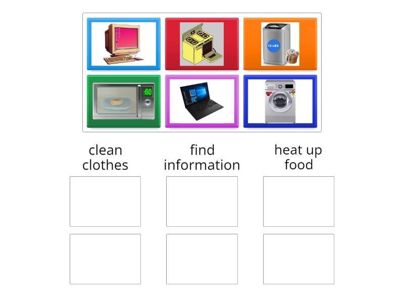 appliances - Group sort