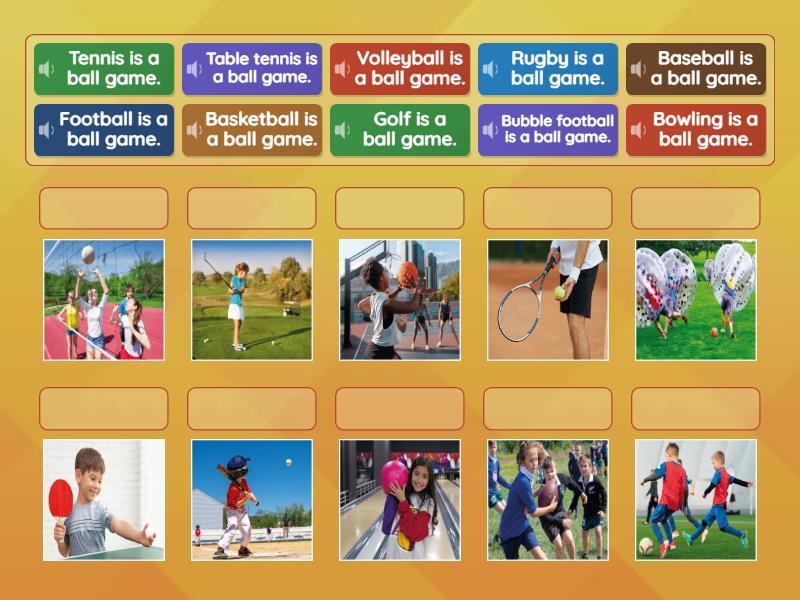 Ball Games - Match up