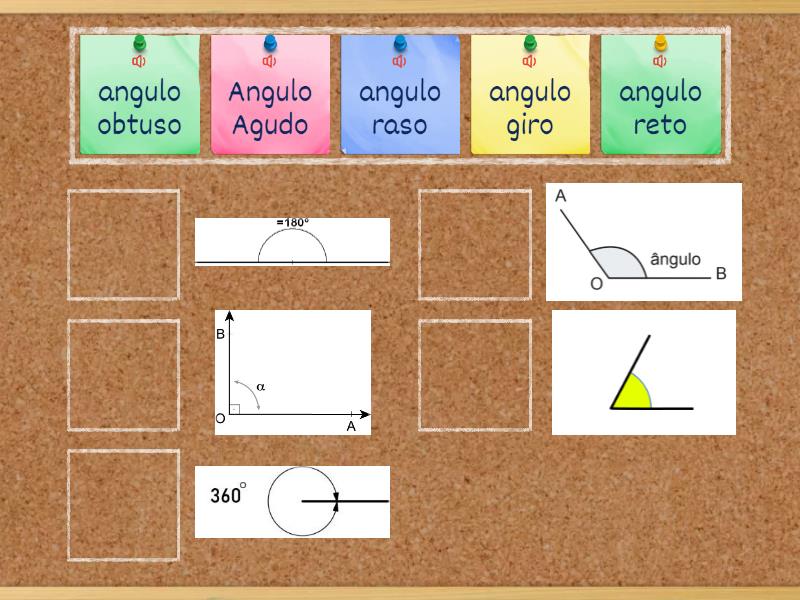 Matemática - Angulos - Associação