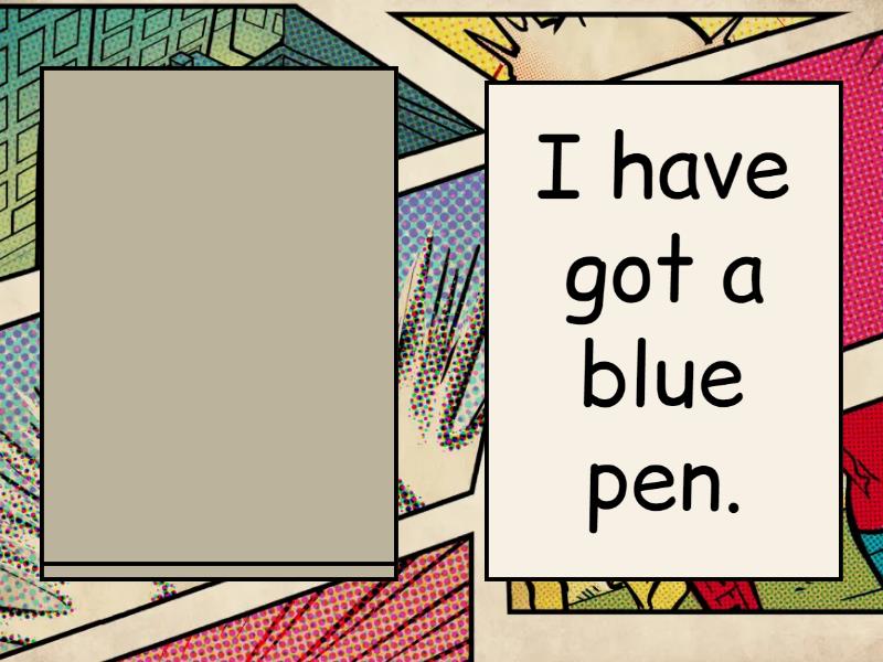 have/ have got - Speaking cards