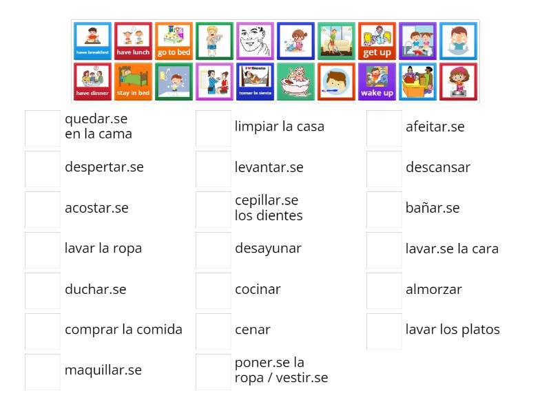 Rutina diaria - Match up