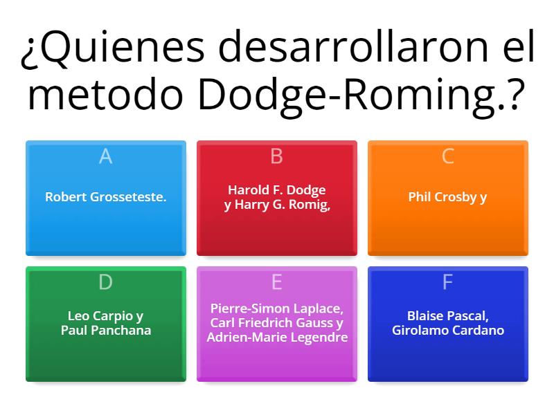 control estadistico - Cuestionario