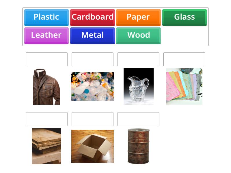 Recyclable materials - Match up