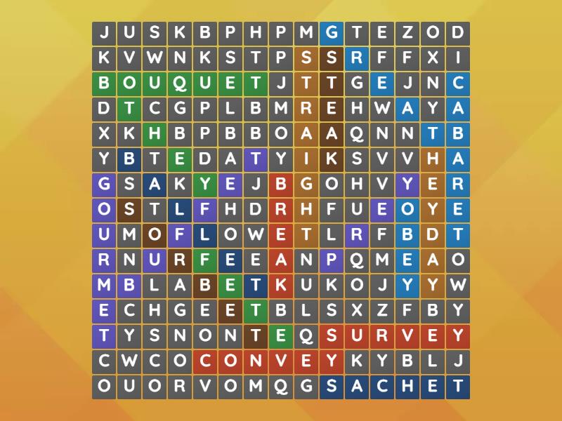 Green Group - Wordsearch