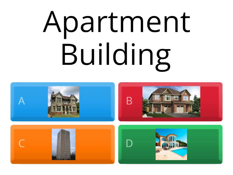Types of houses - Quiz
