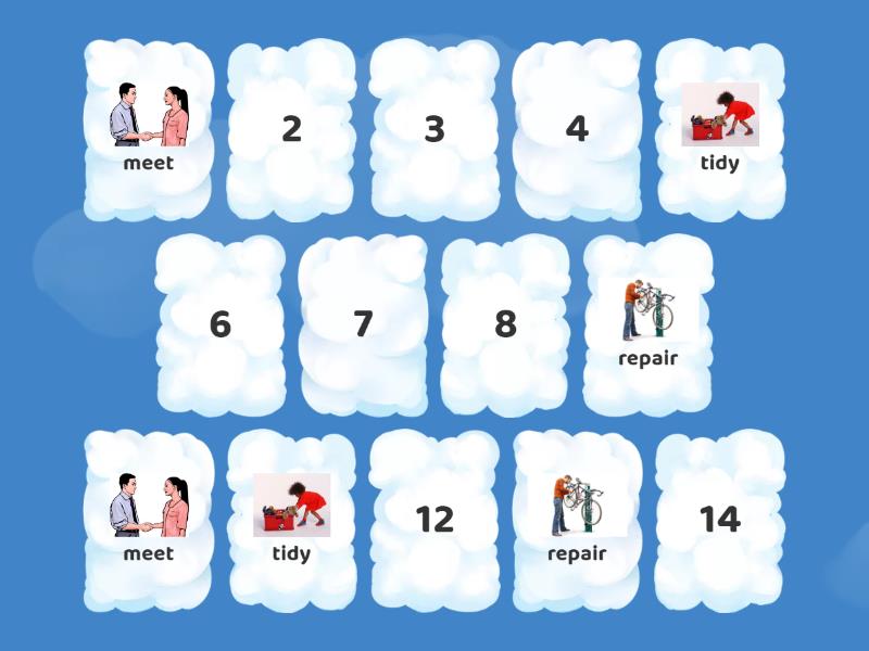 PU4 U4 Vocabulary 1 - Matching pairs