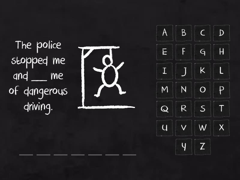 8A Crime & Punishment - EF UI - Hangman