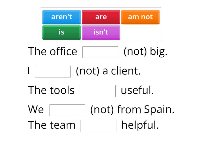 Estate Agent - Grammar 2 - Complete the sentence